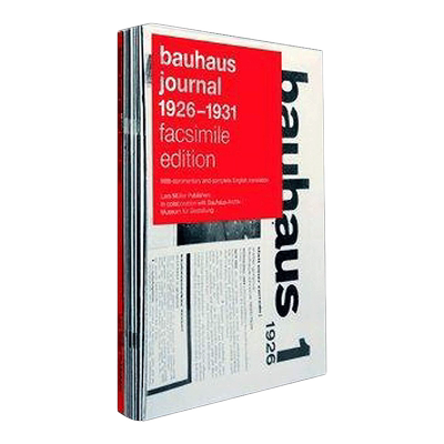英文原版 BAUHAUS JOURNAL 1926–1931 facsimile edition 包豪斯杂志1926-1931 英文版 进口英语原版书籍