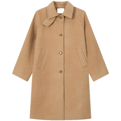 滨波女士时尚简约毛呢大衣