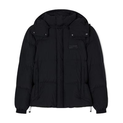 AX/阿玛尼男士连帽拉链羽绒服