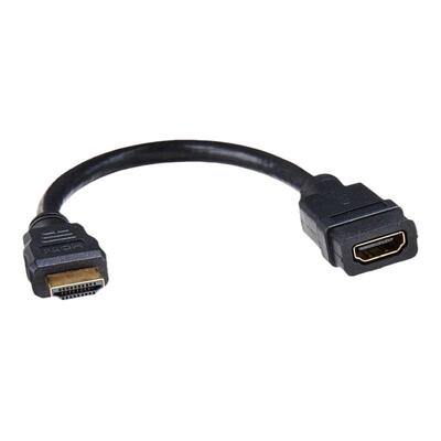 【日本直邮】星科技 HDMI延长线15cm UltraHD 4K2K  HDMIEXTAA6IN