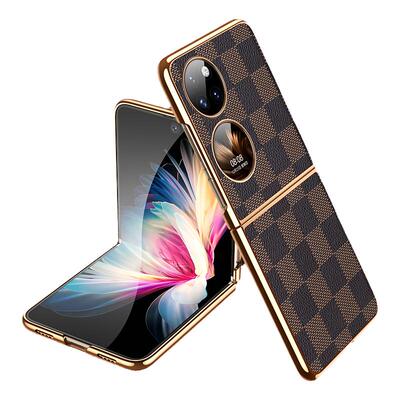 适用华为pocket2手机壳高端商务