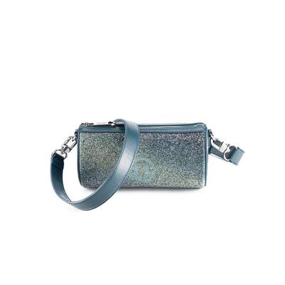 URANOLITH复古真皮女士圆筒包