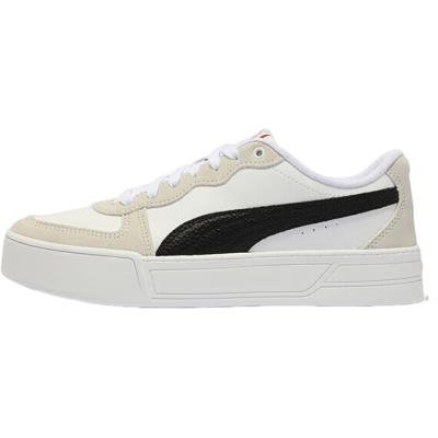 Puma/彪马正品防滑耐磨新款女士轻便透气系带低帮板鞋397076-05