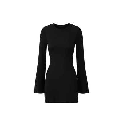 天丝长袖+微喇长裤套装休闲