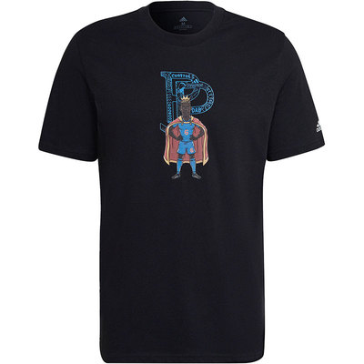 阿迪达斯男子足球运动短袖T恤