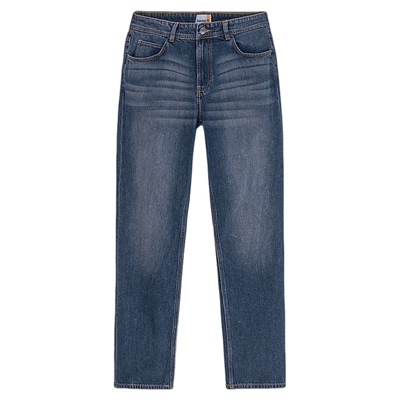 添柏岚官方男装直筒牛仔长裤