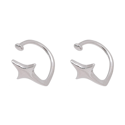 ins流星小众设计感简约风耳骨夹