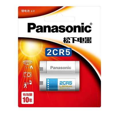 相机电池2CR5松下佳能EOS3
