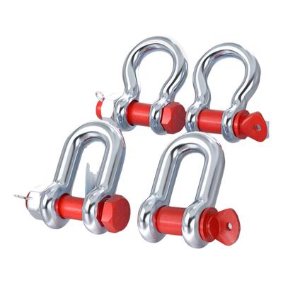 国标镀锌弓形U型D型卸扣