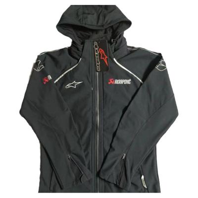 摩托车A星天蝎联名骑行服休闲保暖外套男女秋冬软壳防水a星冲锋衣