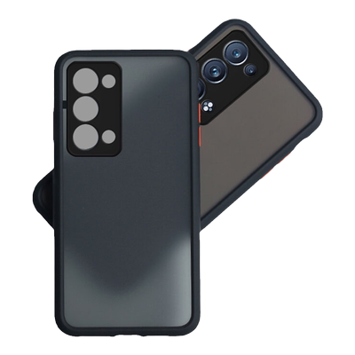 适用oppoReno6Pro+手机壳透明5g版磨砂por十全包镜头硅胶保护套防摔新款男女潮opopReno外壳硬壳简约加曲屏软