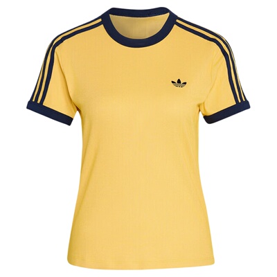 Adidas阿迪达斯三叶草女短袖T恤夏季透气百搭休闲运动T恤KS9990