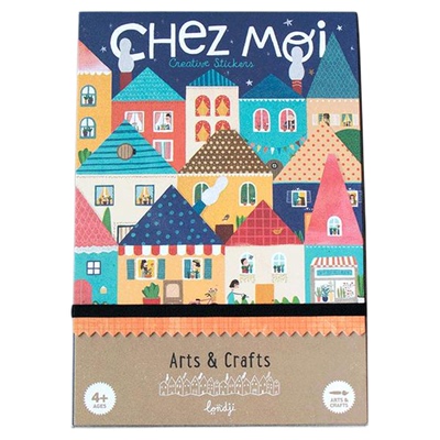 londji贴贴我的家儿童贴纸书