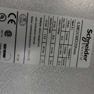 议价施耐德伺服驱动器 ILM62CMD20Axxx 现货议价出！！！
