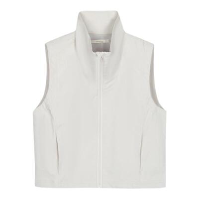 RESIMPLE简单点马甲短款立领拉链夹克无袖高级感百搭上衣1171女装