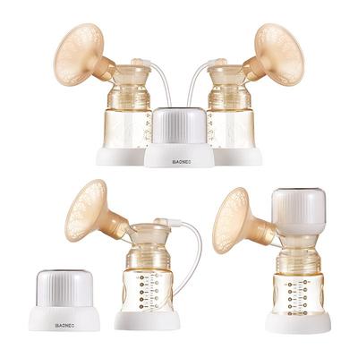 贝能电动双边吸奶器舒适按摩吸乳