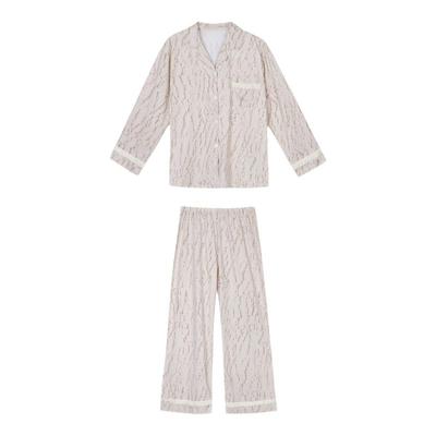 春季肌理感水墨印花睡衣套装