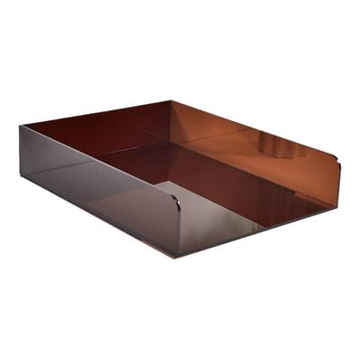 单层亚克力文件盒a4档案收纳框