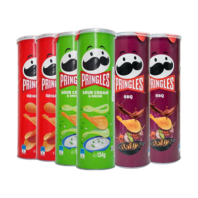 品客多口味组合进口薯片