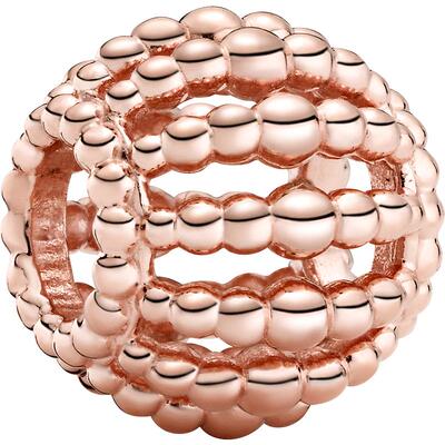 Pandora潘多拉奥莱玫瑰金色饰珠镂空串饰DIY可爱串珠