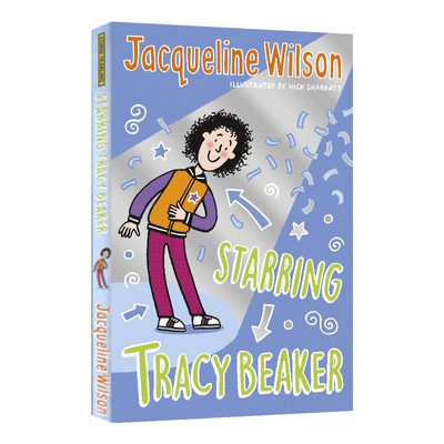 英文原版 Starring Tracy Beaker#3 麻辣女生基地 帅妞崔西 儿童英语桥梁章节书 英文版