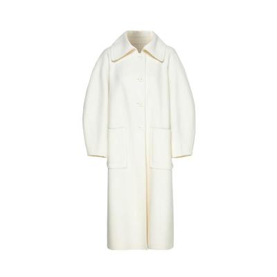 【商场同款】HPLY荷比俪新款柔软羊腿袖大衣女HYD43500343