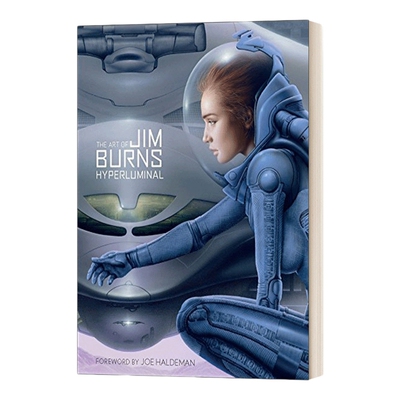 英文原版 吉姆·伯恩斯艺术集 精装 The Art of Jim Burns: Hyperluminal