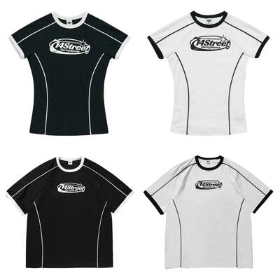 714street赛车风短袖T恤