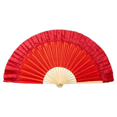 云南花鼓灯真丝扇子手绢胶州秧歌扇丝巾茶山放歌成人儿童舞蹈考级