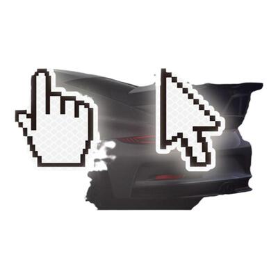 光标胶贴车身胶贴反光