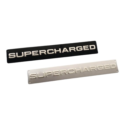 SUPERCHARGED机械增压揽胜铝标