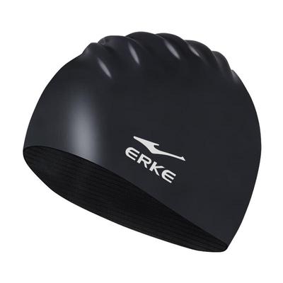 鸿星尔克泳帽柔软贴合