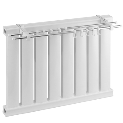 通用型插挂式暖气片晾衣架可伸缩调节挂钩暖气片上方晾衣杆置物架