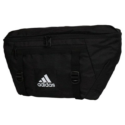 阿迪达斯ESSENTIALS男女中性可调节运动腰包单肩包胸包 IT2049