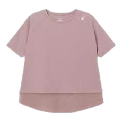 蜘蛛春夏女圆领短袖T恤运动上衣