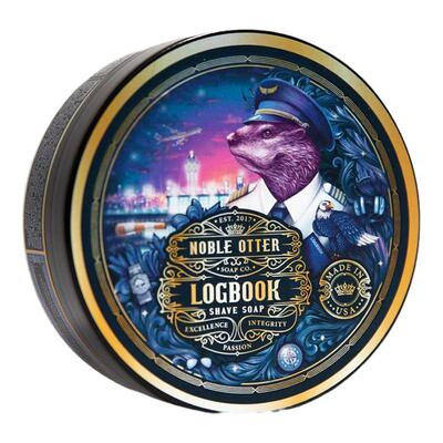 帝诗男士剃须皂 Noble Otter 水獭剃须皂LOGBOOK飞行日志刮胡泡沫