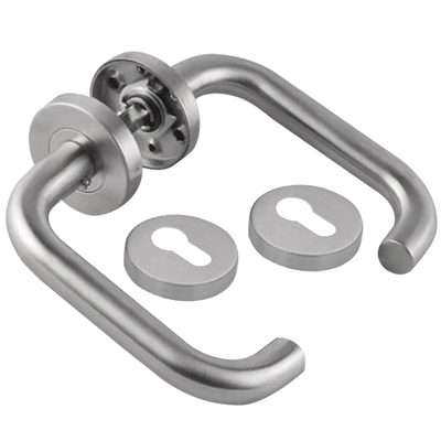 防火锁分体锁通用304不锈钢把手