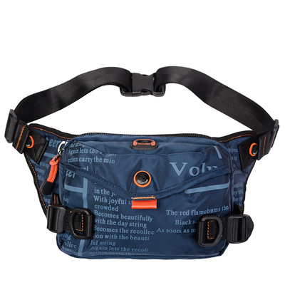 夏季潮牌单肩机能风休闲男士腰包