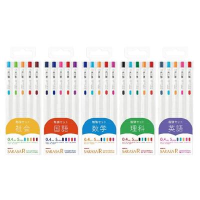 斑马JJ29学科蜡笔小新中性笔0.4