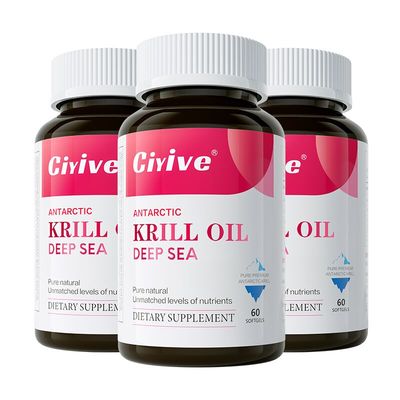 诺贝尔款Ciyive南极磷虾油美国进