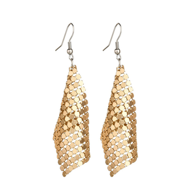 耳环亮片流苏国标舞比赛黑池专业