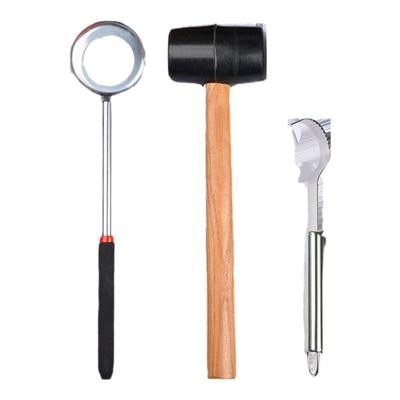 简单打开椰子壳喝椰汁开椰子神器