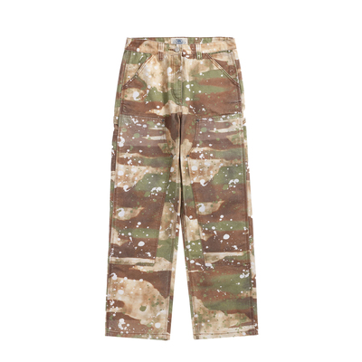 Makemore美式重磅直筒迷彩工装裤