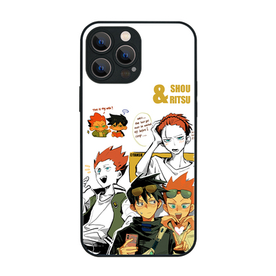 9397游离态碳元素创意插画手机壳适用于苹果17Promax16Promax15pro14华为p50p60p70promate60Pro小米13vivo