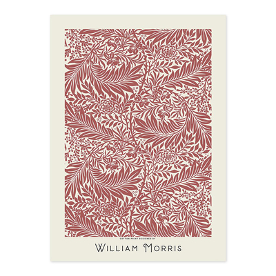 威廉莫里斯复古客厅海报装饰画