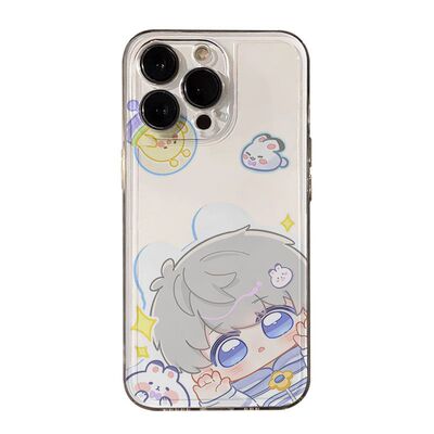 苹果17创意华为NOVA13卡通12透明iPhone14适用15ProMax手机壳软OPPOFindx9二次元16PLUS兔子沈星回真我GT8Pro
