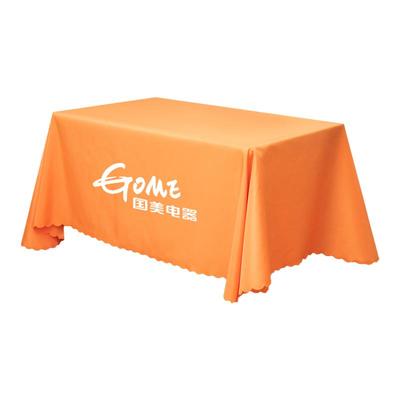 会议展会活动广告桌布定制印logo