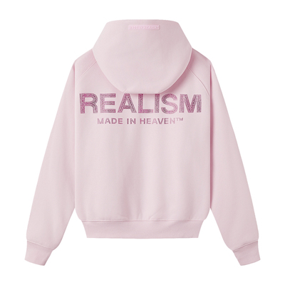 简约纯色拉链连帽开衫卫衣潮牌