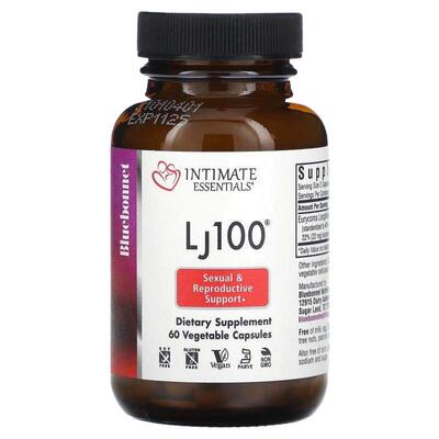 Bluebonnet Nutrition,亲密关系必需营养，Lj100，100 毫克，60