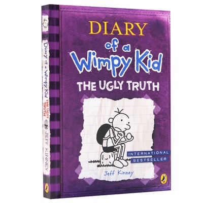 小屁孩日记5 丑陋的真相 英文原版小说 Diary of a Wimpy Kid The Ugly Truth 儿童图画故事漫画书 儿童文学 正版进口书籍英文版